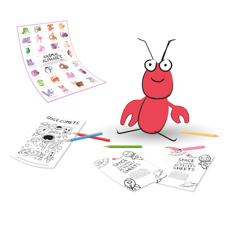 Activity Sheets – Lobster Creative