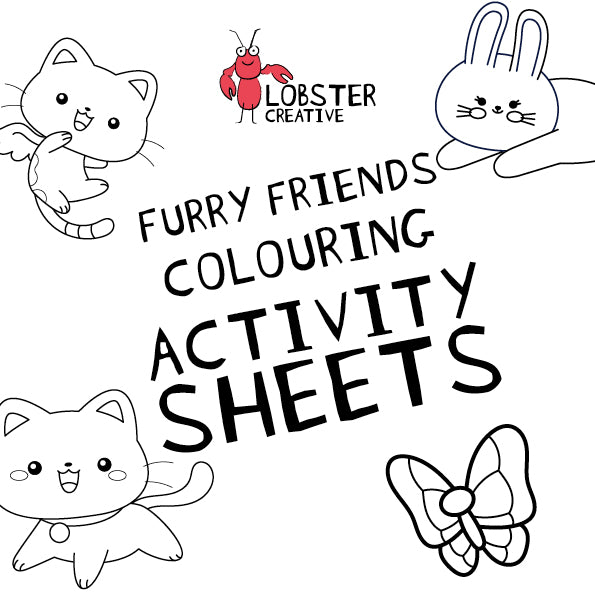Lobster Creative | Free Download - Furry Friends Colouring in Activity ...